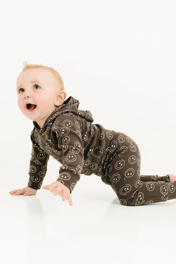 Midnight Smiley Hoodie Set – Fourkids Boutique